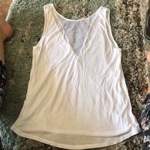 ALO Yoga | Tops | Alo Yoga White Tank | Poshmark